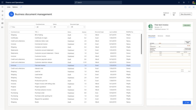 D365 Finance – Digital Architect Group